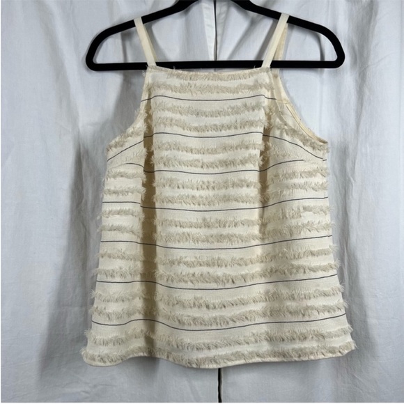 Anthropologie | Tops | Anthropologe Maeve Quinn Textured Fringe Cami ...
